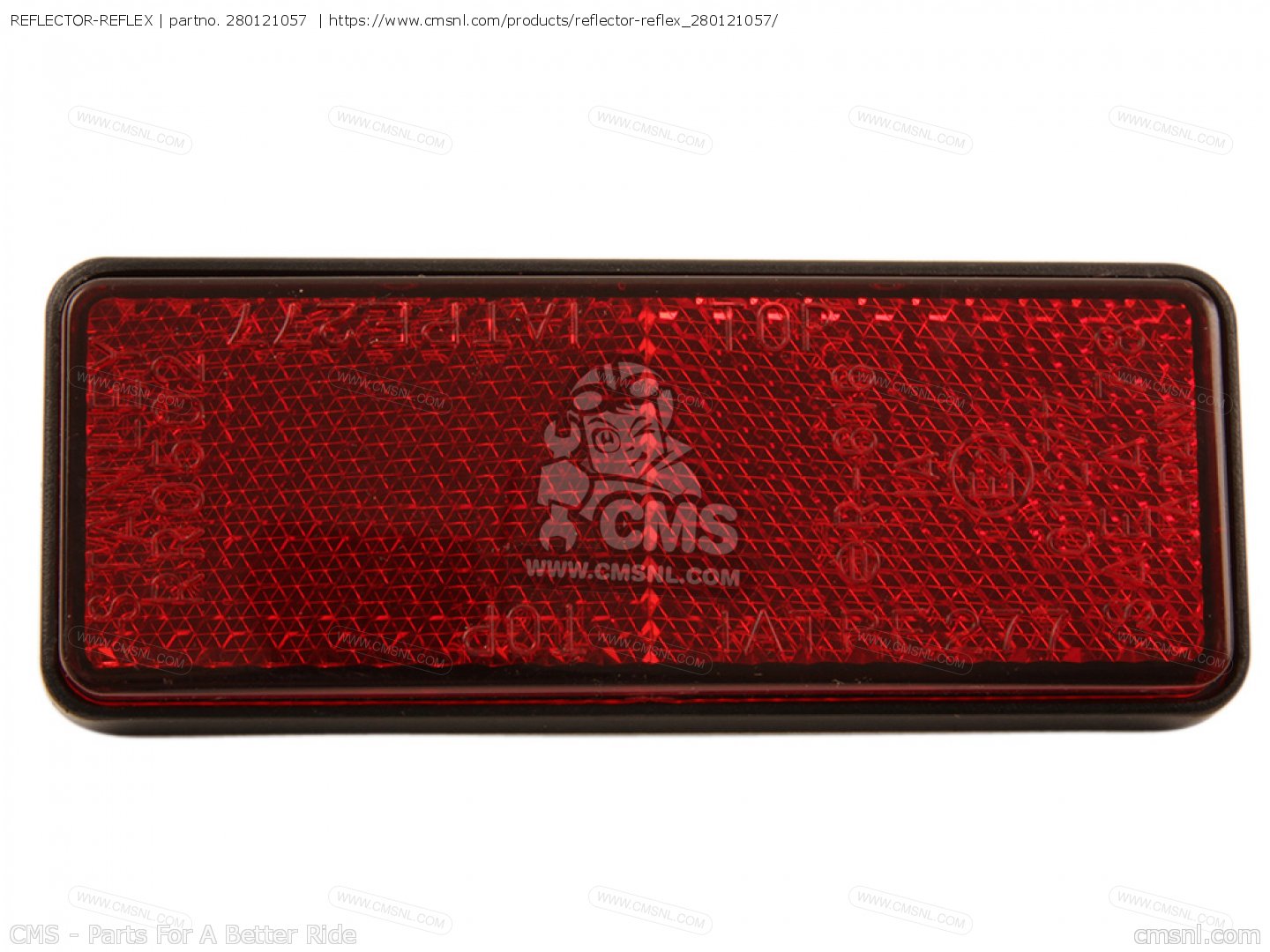 280121057: REFLECTOR-REFLEX Kawasaki - buy the 28012-1057 at CMSNL