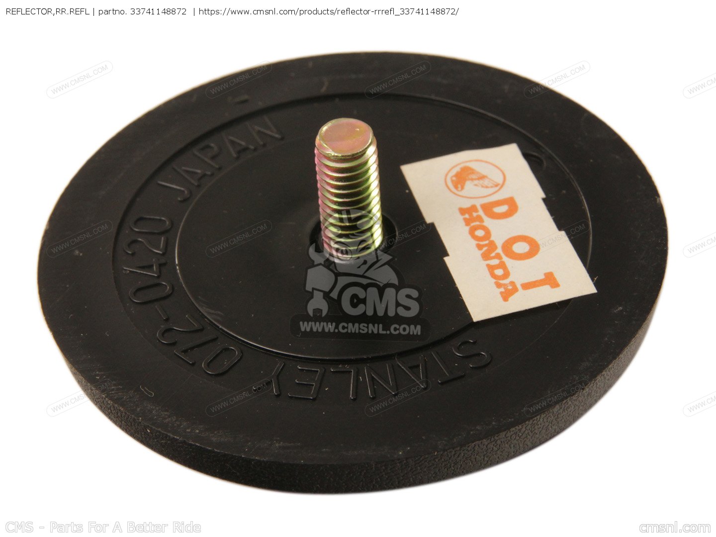 33741148872: Reflector,rr.refl Honda - buy the 33741-148-872 at CMSNL