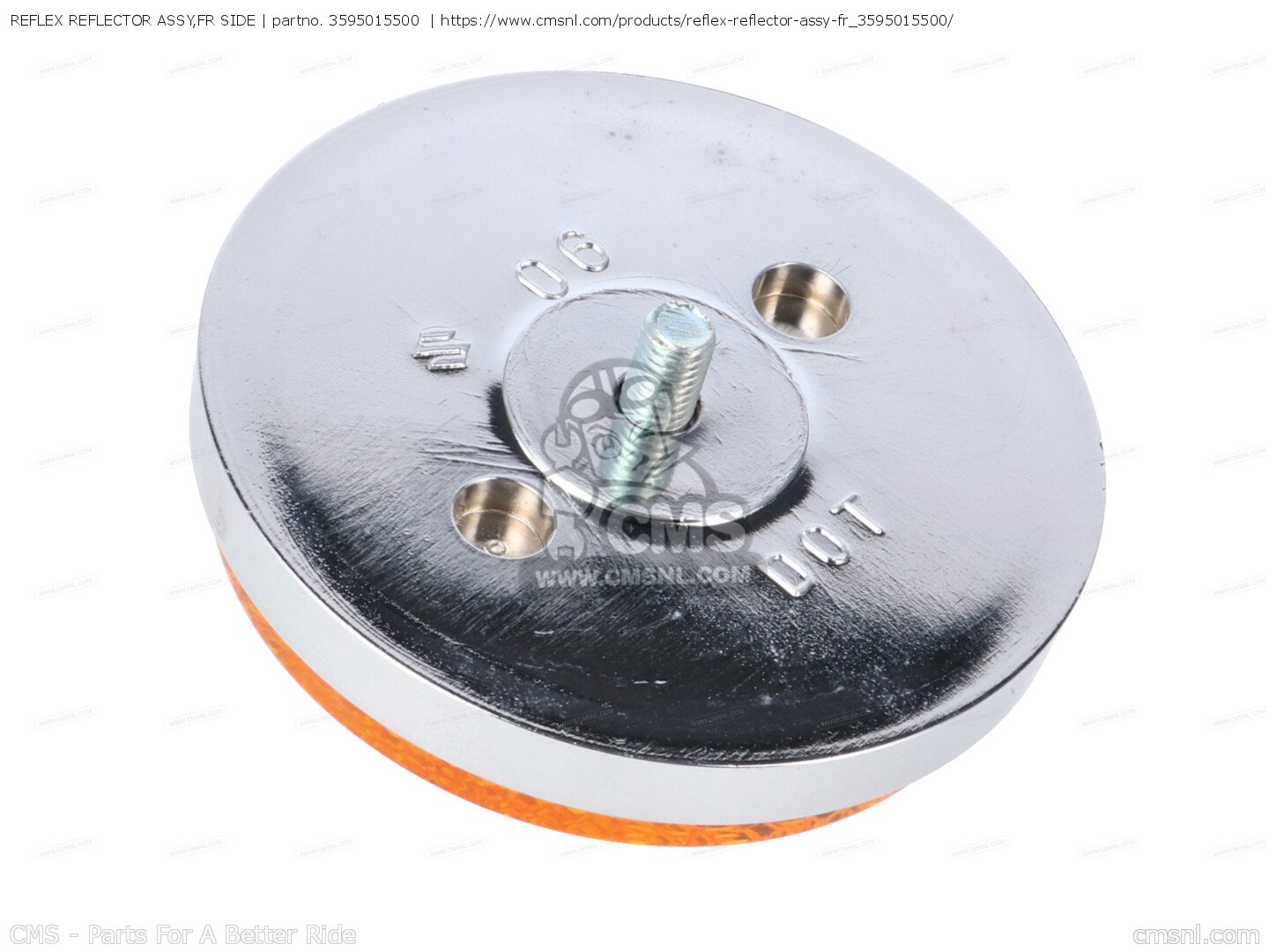 REFLEX REFLECTOR ASSY,FR SIDE for Suzuki - order at CMSNL