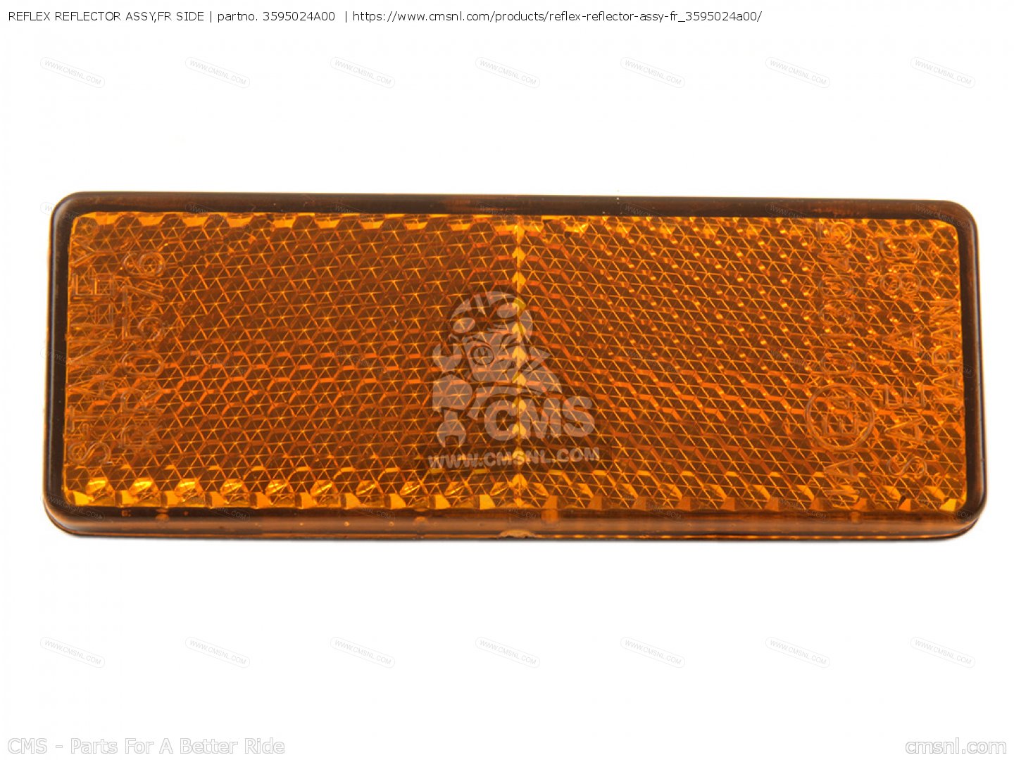 3595024A00: Reflex Reflector Assy,fr Side Suzuki - buy the 35950-24A00 ...