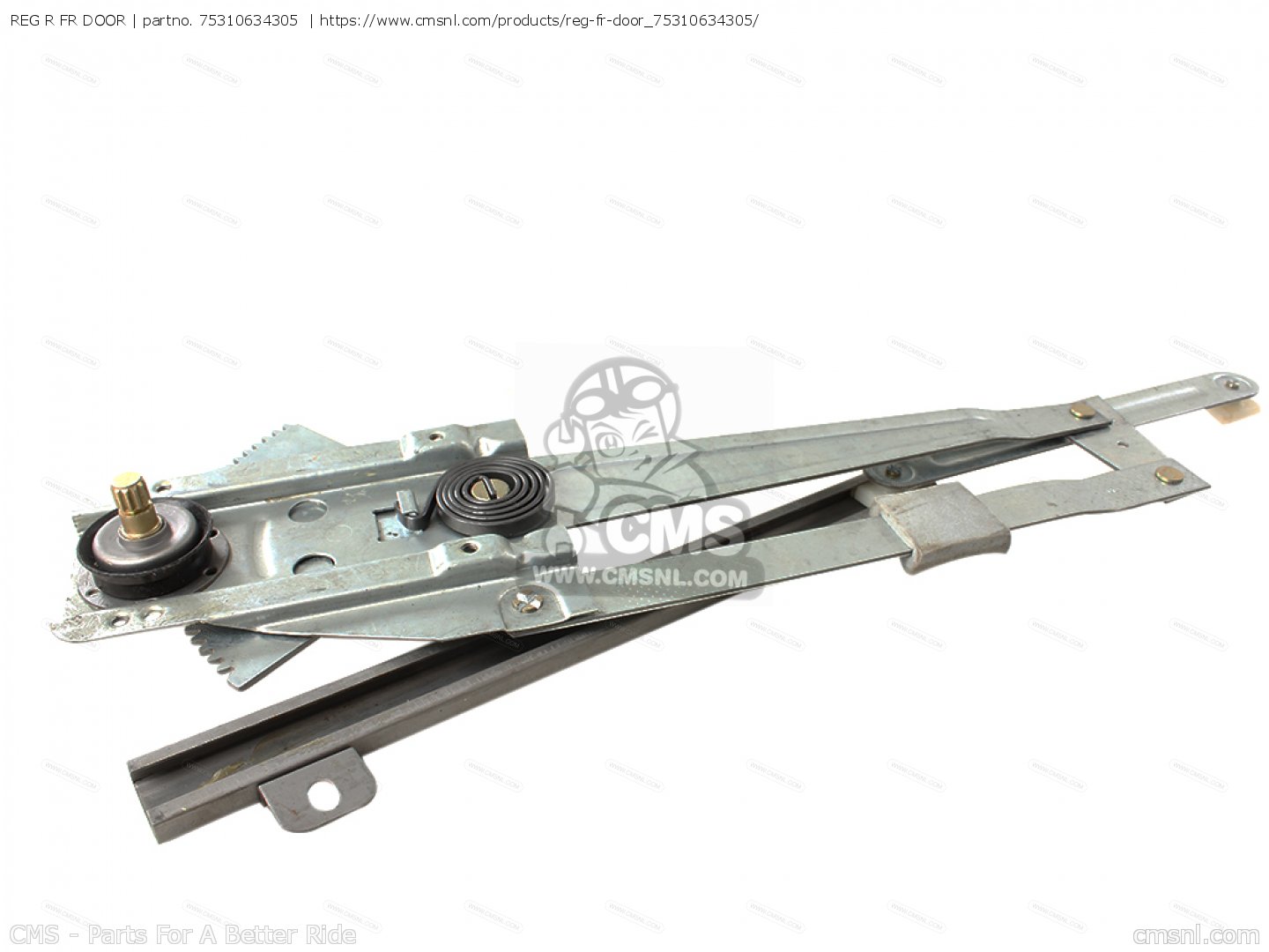 75310634305: REG R FR DOOR Honda - buy the 75310-634-305 at CMSNL