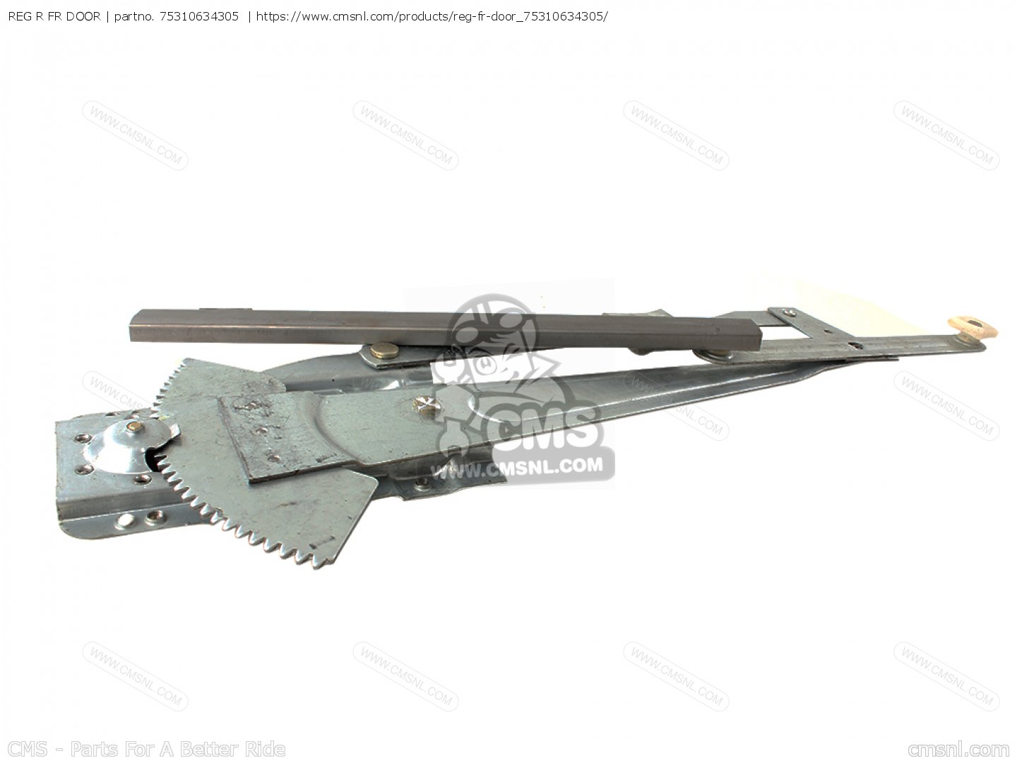 75310634305: REG R FR DOOR Honda - buy the 75310-634-305 at CMSNL