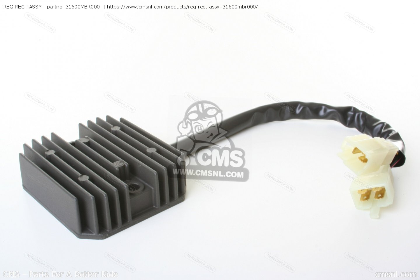 31600MBR000: REG RECT ASSY Honda - buy the 31600-MBR-000 at CMSNL
