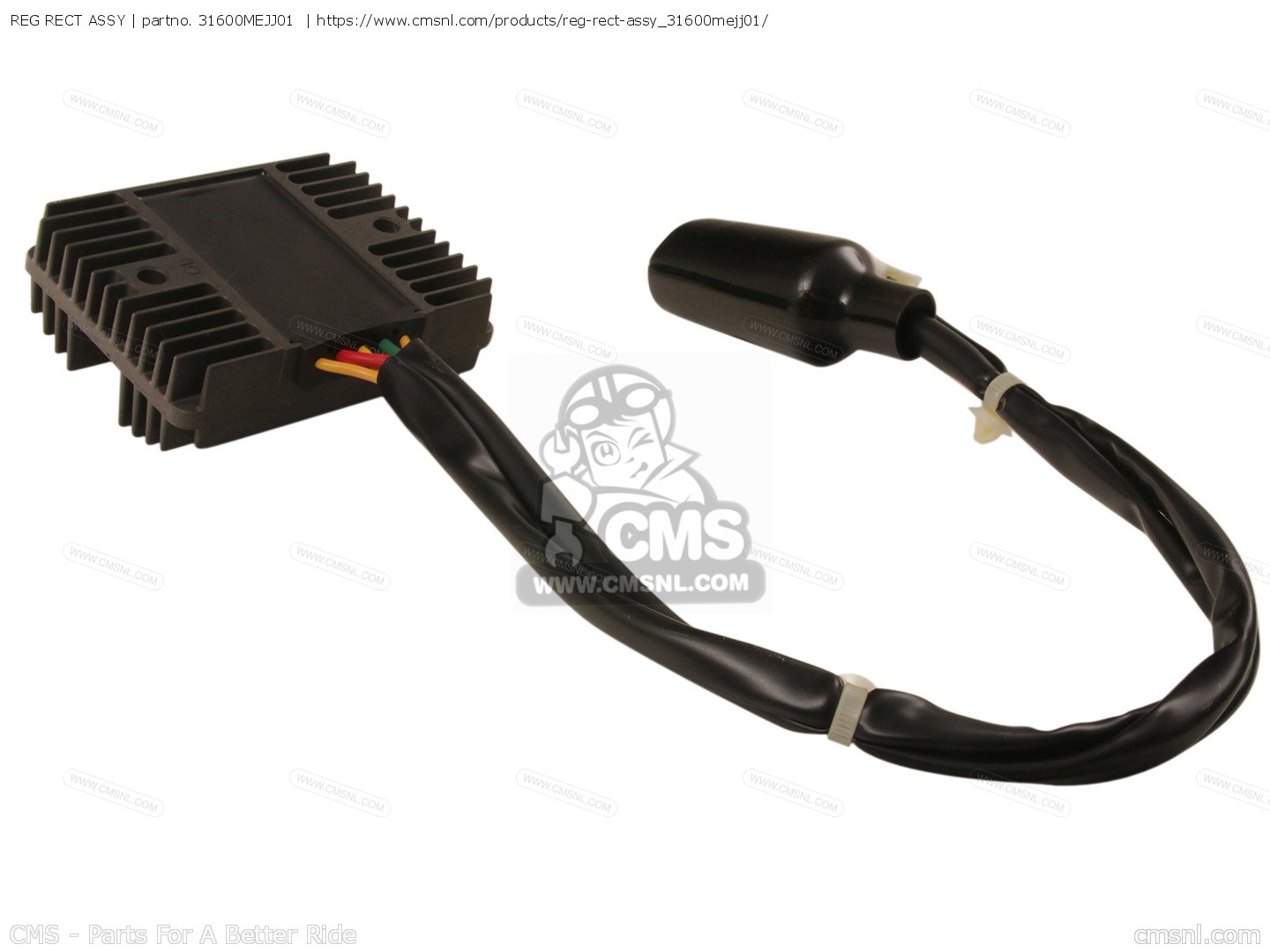 31600MEJJ01: REG RECT ASSY Honda - buy the 31600-MEJ-J01 at CMSNL