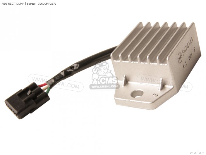 31600HP2671: Reg Rect Comp Honda - buy the 31600-HP2-671 at CMSNL