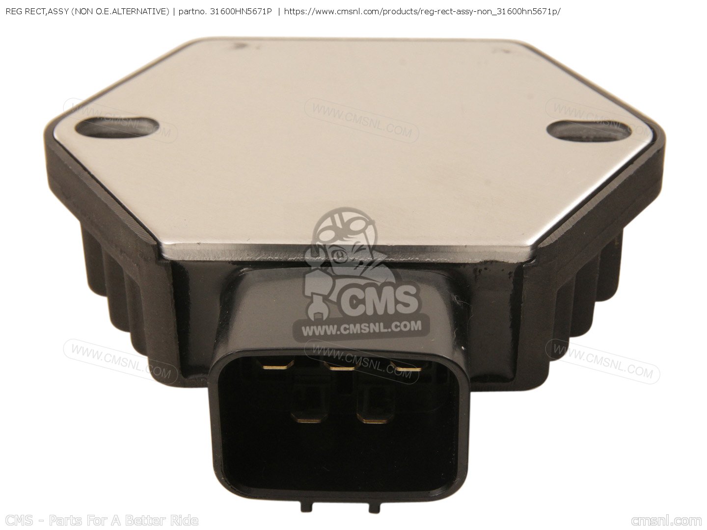 REG RECT,ASSY (NON O.E.ALTERNATIVE) for TRX350FE FOURTRAX 2000 (Y) USA ...