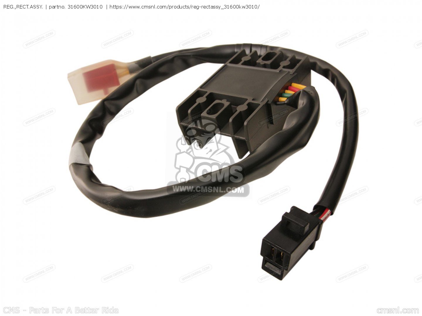 REG.,RECT.ASSY. for NX250 DOMINATOR 1993 (P) SWITZERLAND - order at CMSNL