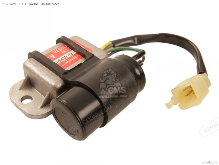 REG.COMP.,RECT for XR600R 1987 (H) BELGIUM - order at CMSNL