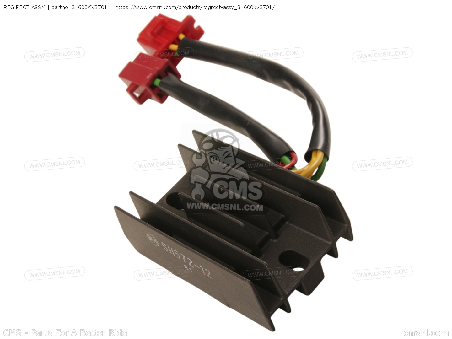 REG.RECT ASSY. for NSR250R6 TYPE II 1989 (K) JAPAN MC18-110 - order at ...