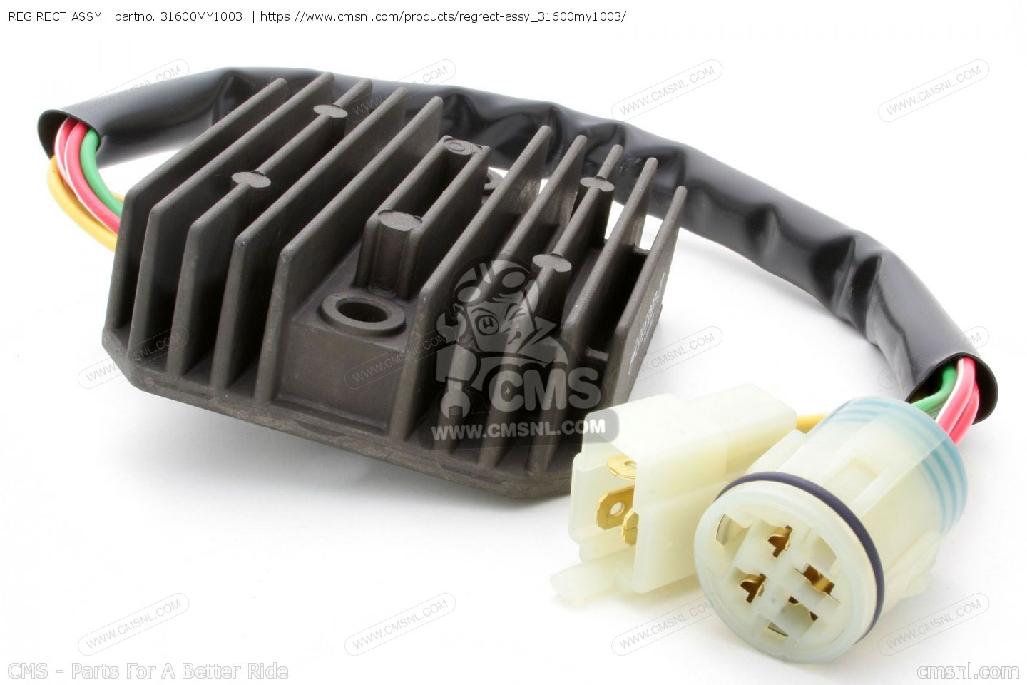 31600MY1003: REG.RECT ASSY Honda - buy the 31600-MY1-003 at CMSNL