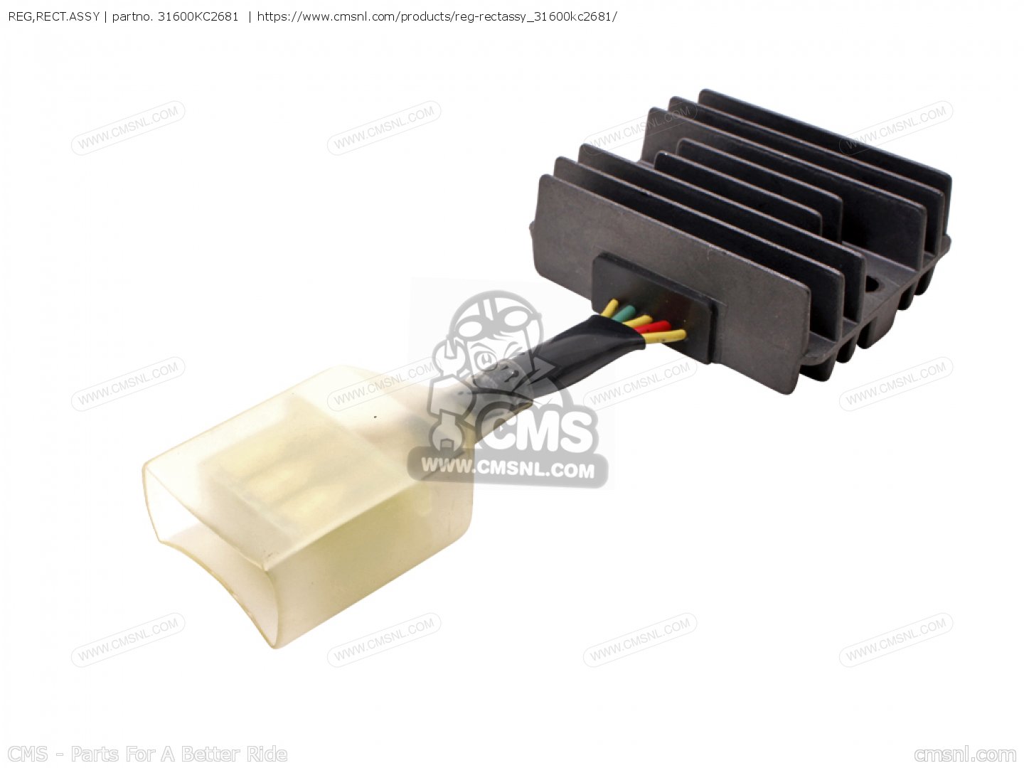 31600KC2681: REG,RECT.ASSY Honda - buy the 31600-KC2-681 at CMSNL