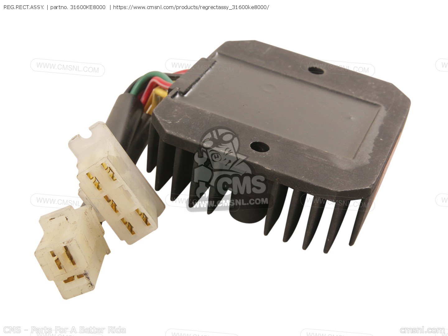 31600KE8000: REG.RECT.ASSY. Honda - buy the 31600-KE8-000 at CMSNL