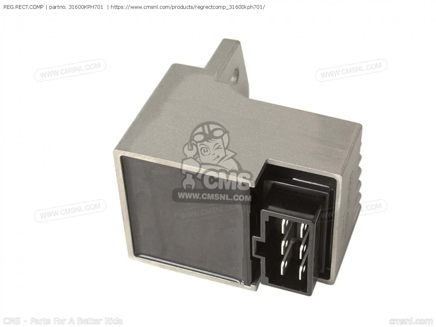 31600KPH701: Reg.rect.comp Honda - buy the 31600-KPH-701 at CMSNL