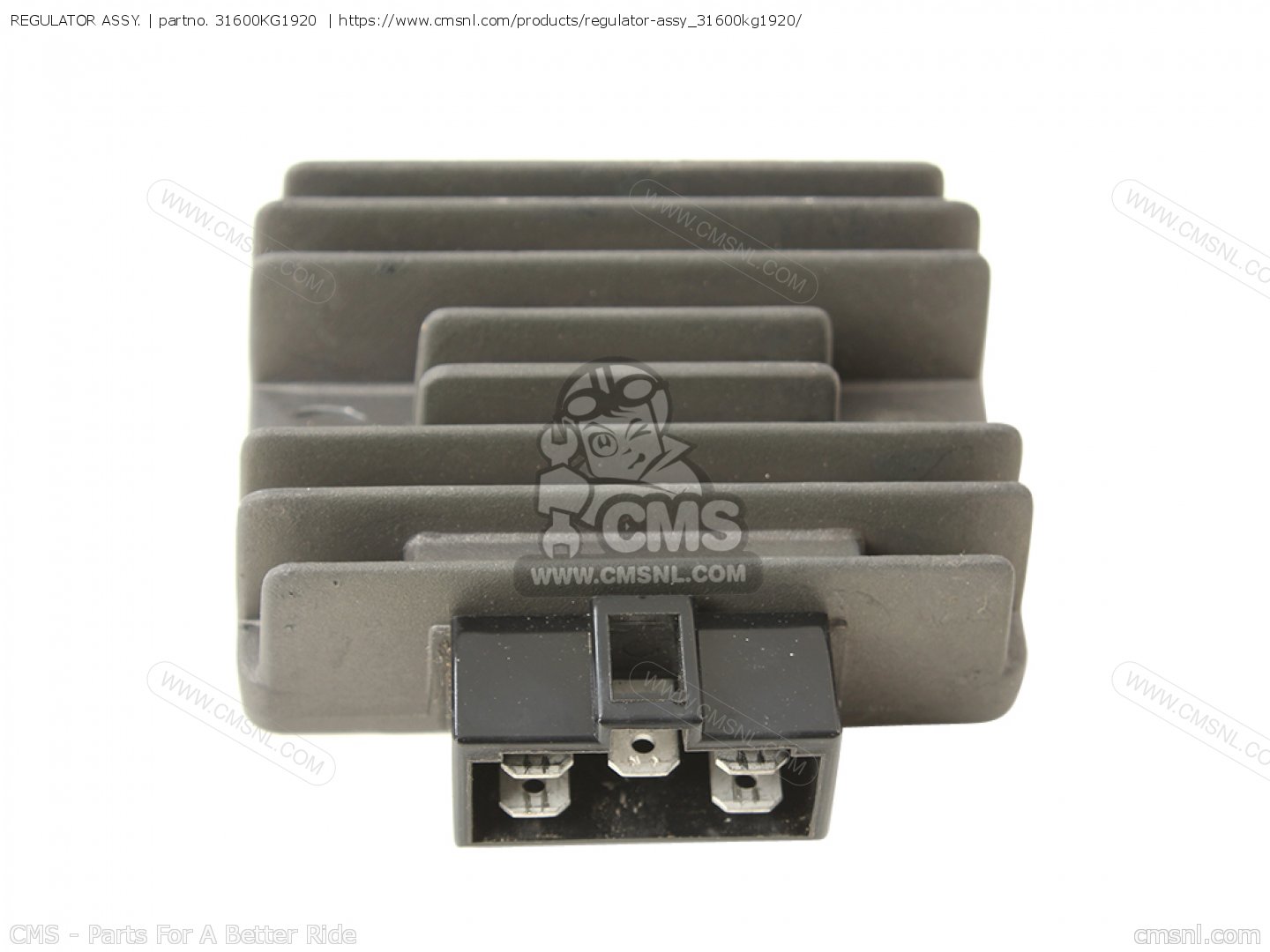 31600KG1920: REGULATOR ASSY. Honda - buy the 31600-KG1-920 at CMSNL