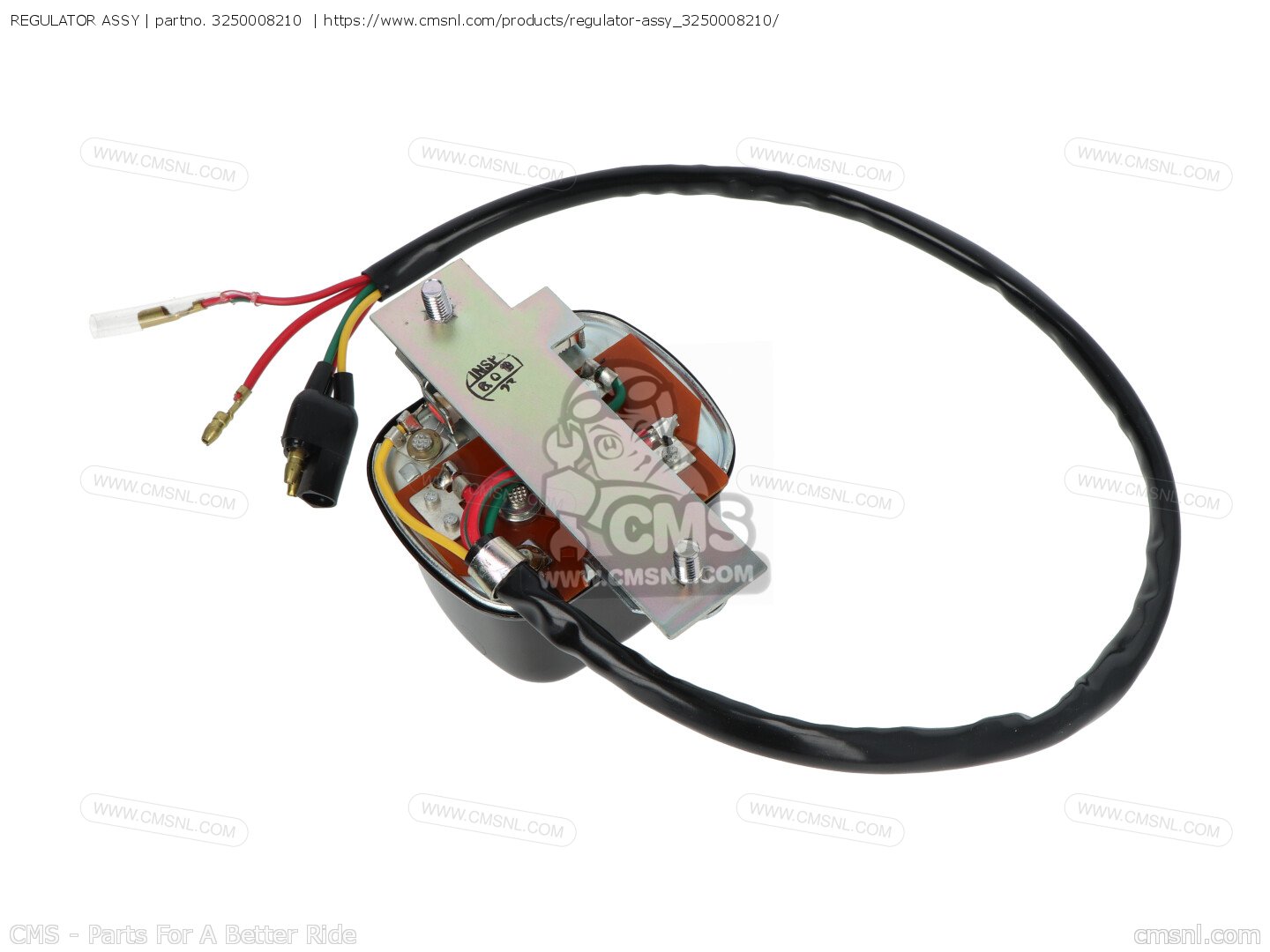 3250008210: REGULATOR ASSY Suzuki - buy the 32500-08210 at CMSNL