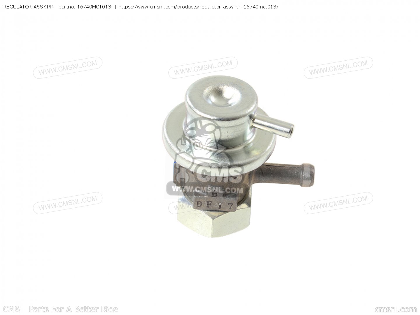 REGULATOR ASSY,PR for Honda - order at CMSNL