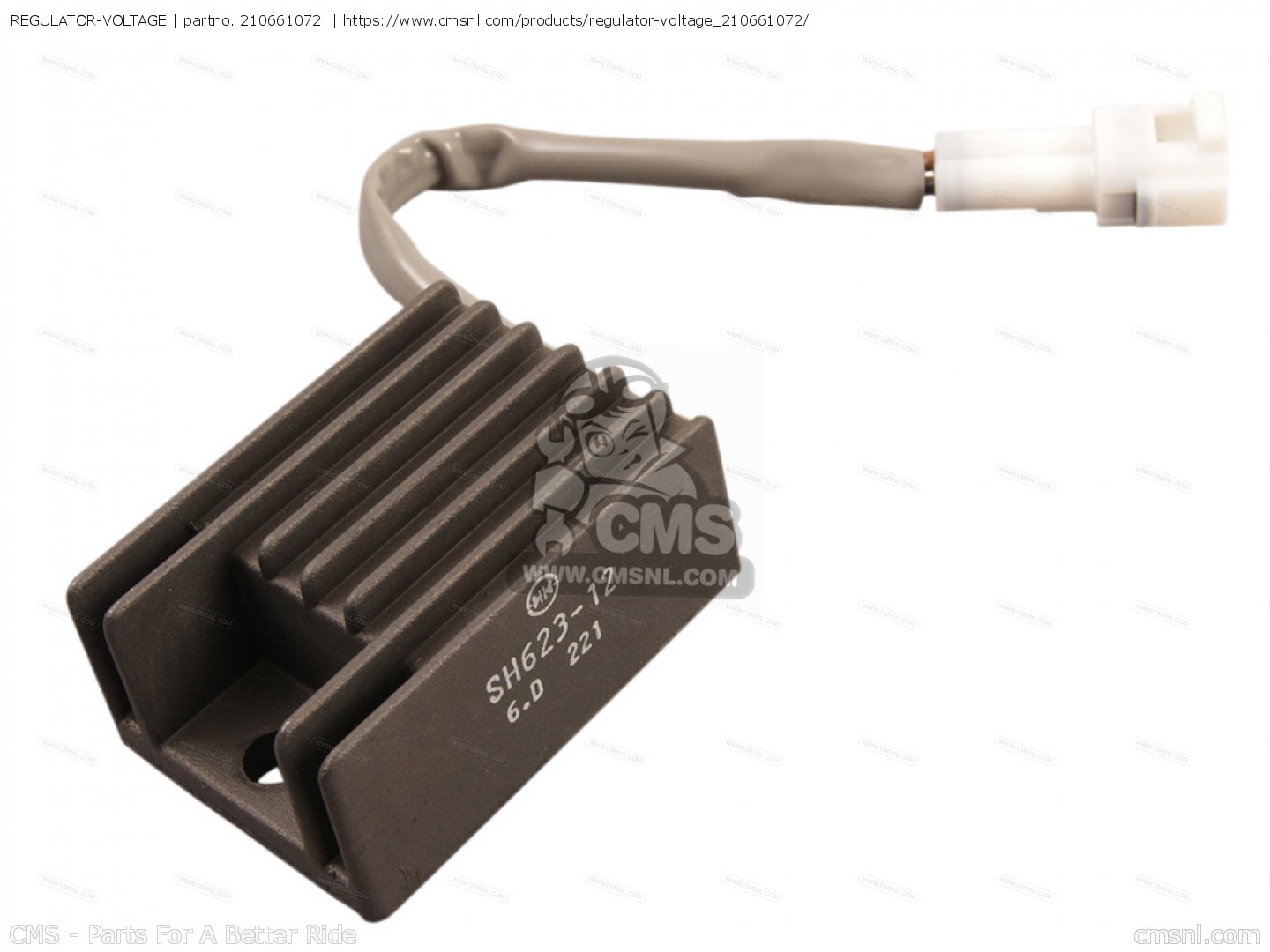 210661072: REGULATOR-VOLTAGE Kawasaki - buy the 210661072 at CMSNL