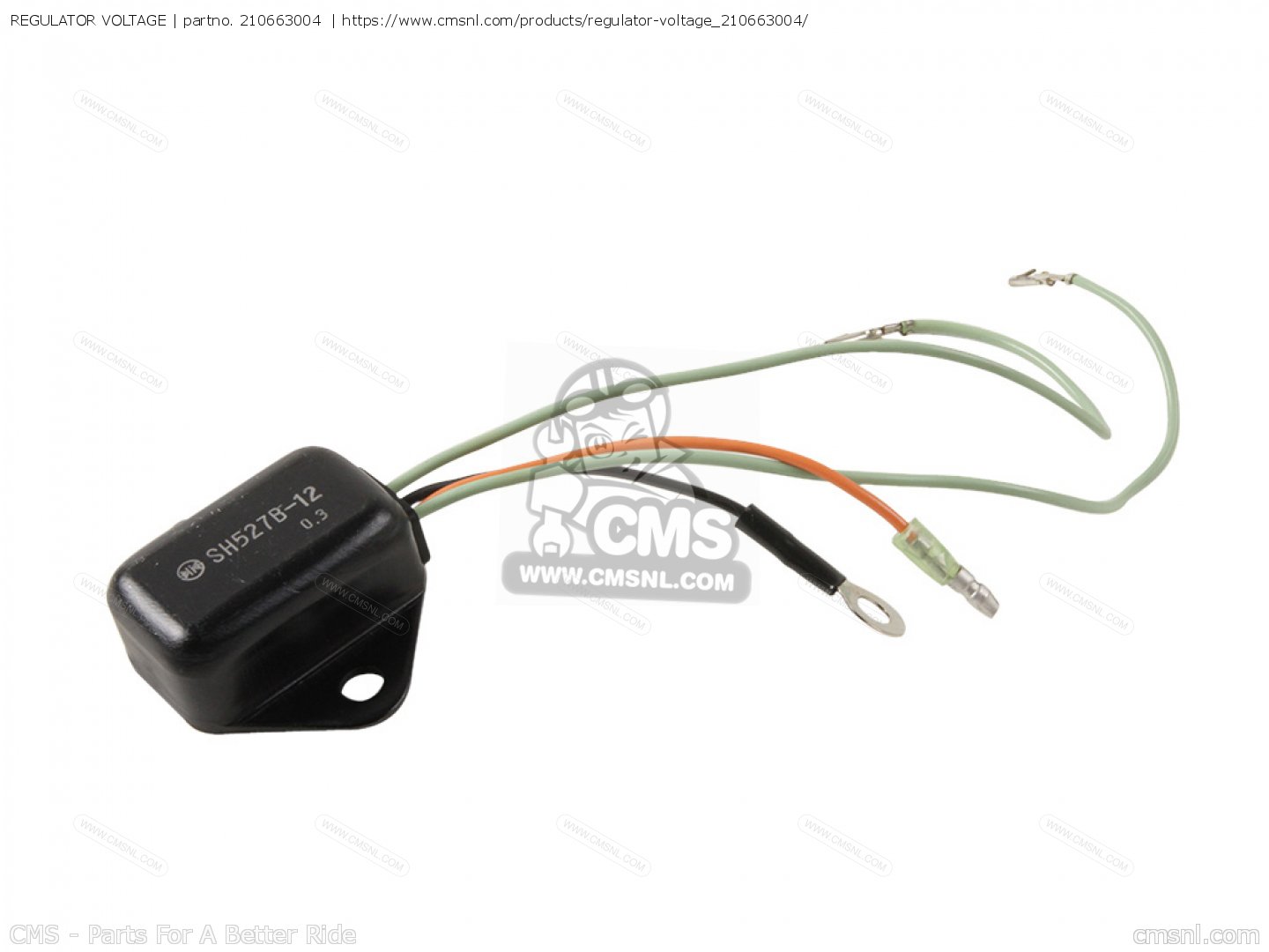 210663004: REGULATOR-VOLTAGE Kawasaki - buy the 210663004 at CMSNL