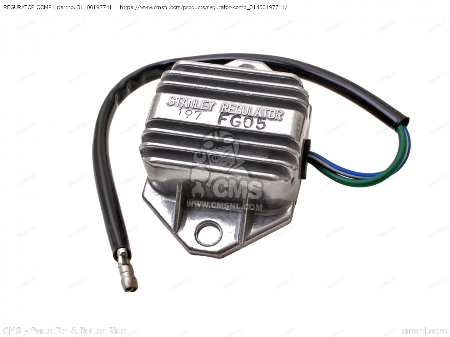 31400197741: Regurator Comp Honda - buy the 31400-197-741 at CMSNL