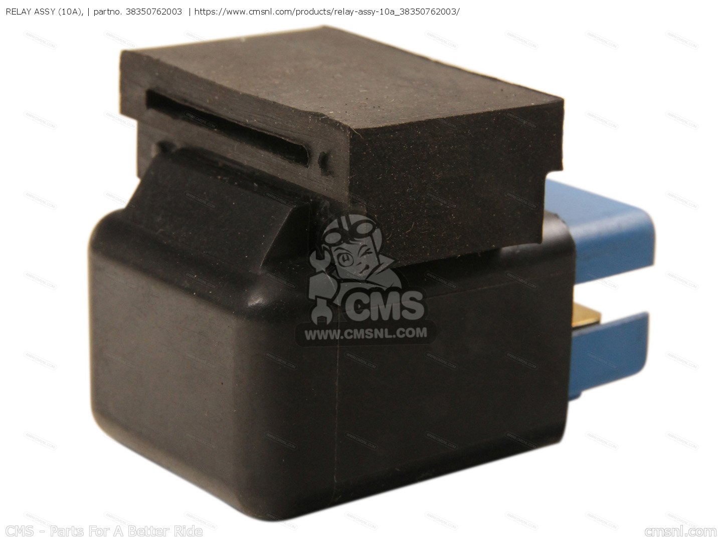38350762003: Relay Assy (10a), Honda - buy the 38350-762-003 at CMSNL