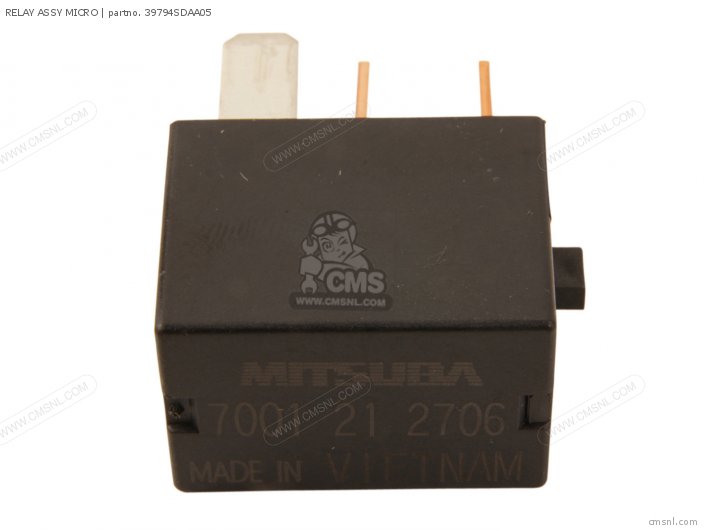 39794SDAA05: RELAY ASSY MICRO Honda - buy the 39794-SDA-A05 at CMSNL