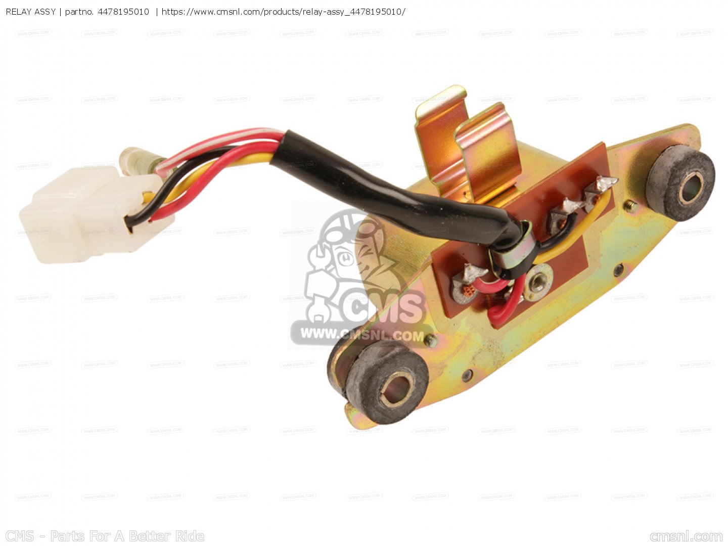 RELAY ASSY for Yamaha - order at CMSNL