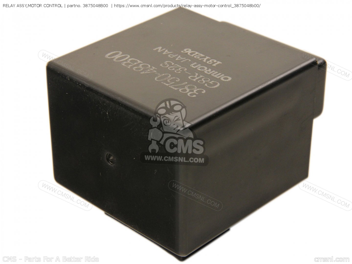 RELAY ASSY,MOTOR CONTROL for Suzuki - order at CMSNL