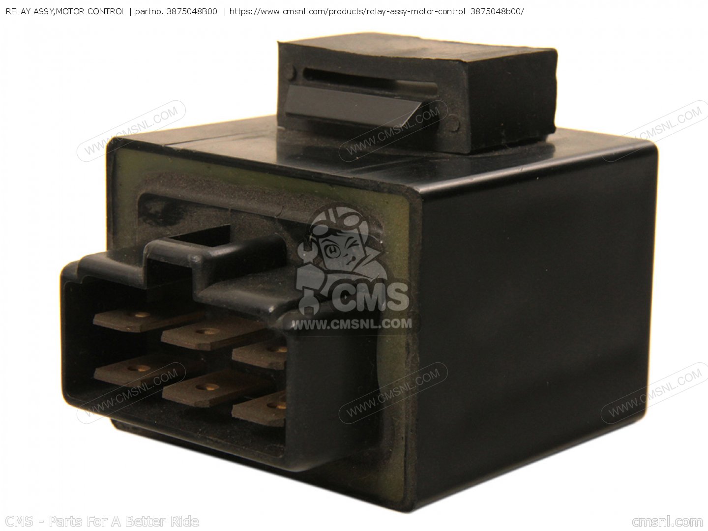 3875048B00: Relay Assy,motor Control Suzuki - buy the 38750-48B00 at CMSNL