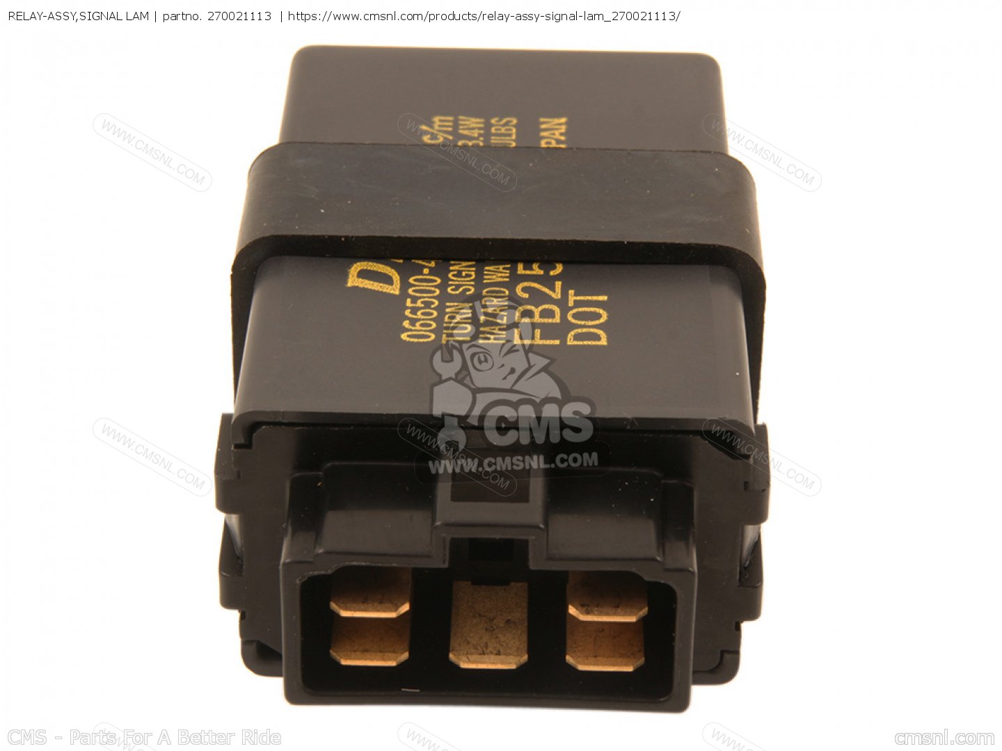 RELAY-ASSY,SIGNAL LAM for VN1500R1 VULCAN 1500 DRIFTER 2001 USA ...