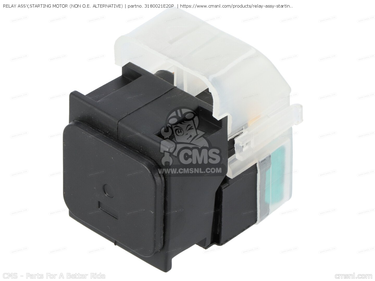 3180021E20P: RELAY ASSY,STARTING MOTOR (NON O.E. ALTERNATIVE) Suzuki ...