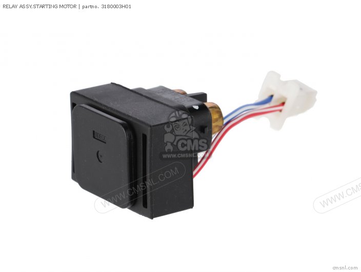 3180003H01: RELAY ASSY,STARTING MOTOR Suzuki - buy the 31800-03H01 at CMSNL