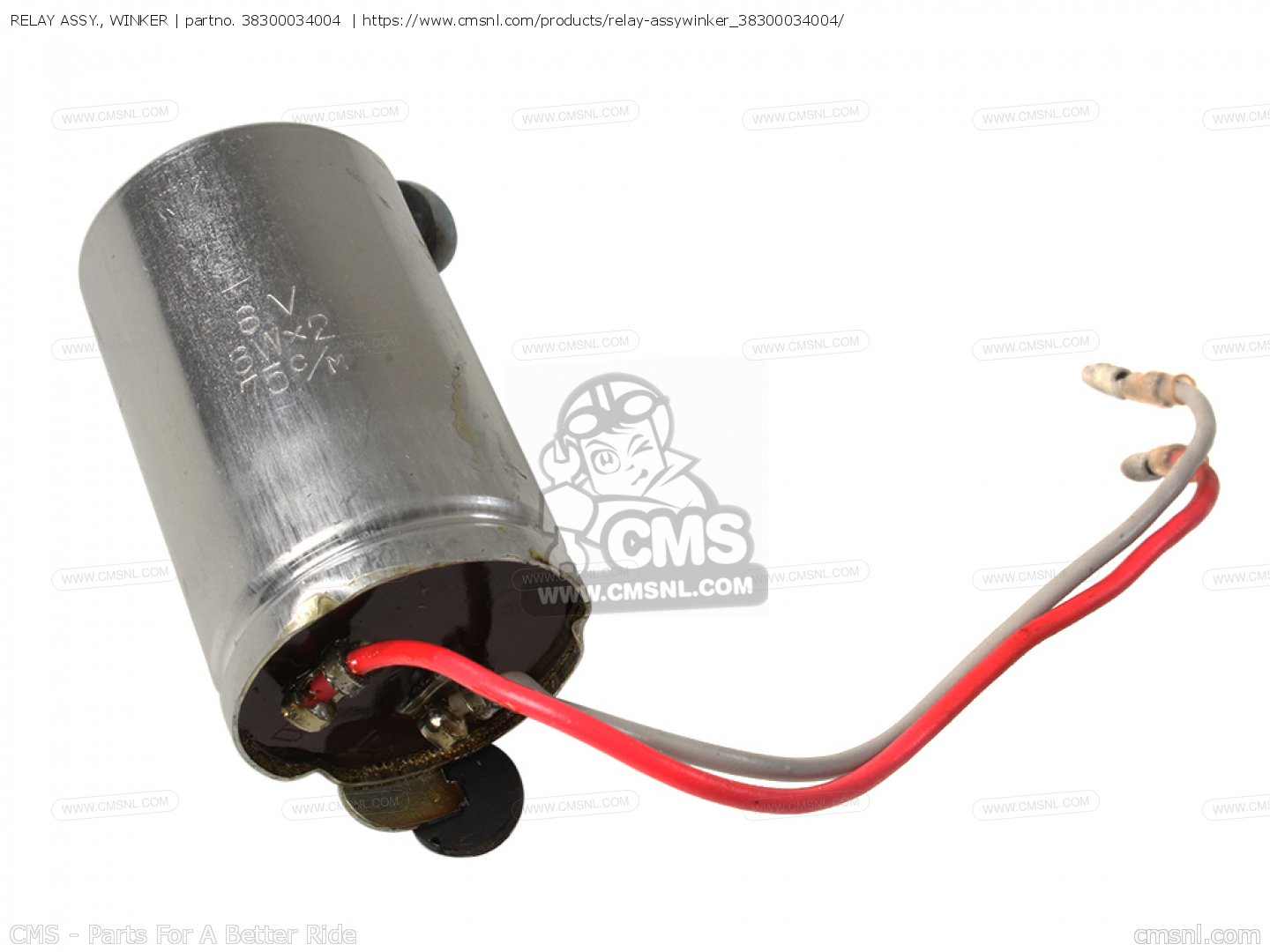 38300034004: Relay Assy., Winker Honda - buy the 38300-034-004 at CMSNL