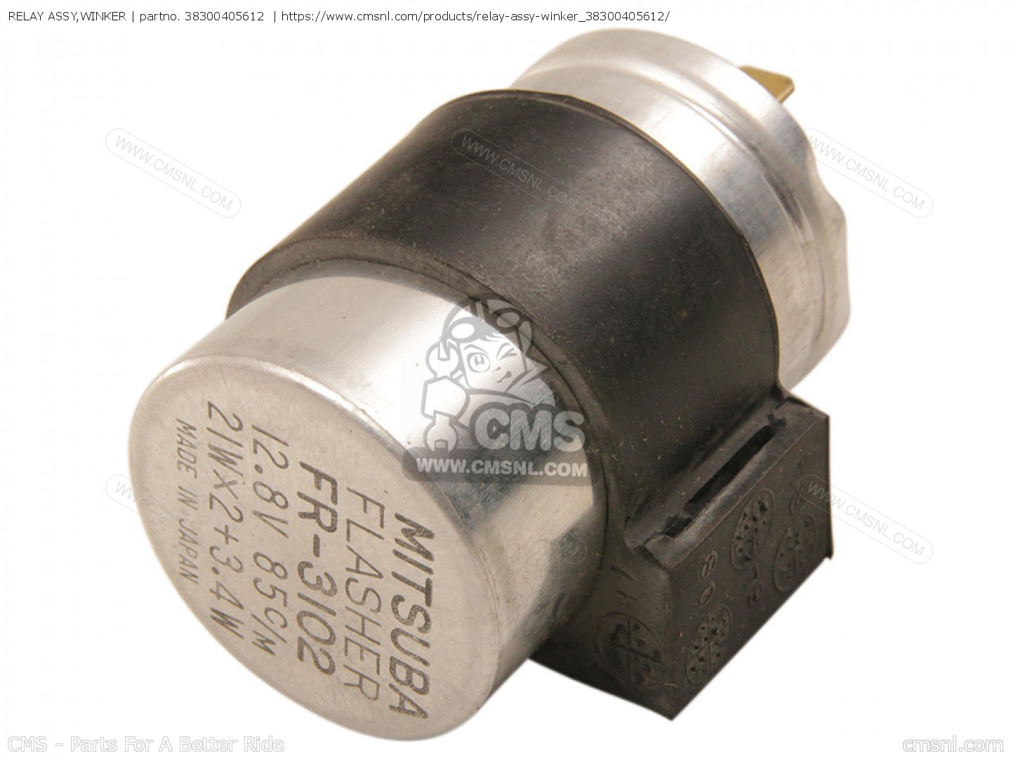 38300405612: RELAY ASSY,WINKER Honda - buy the 38300-405-612 at CMSNL