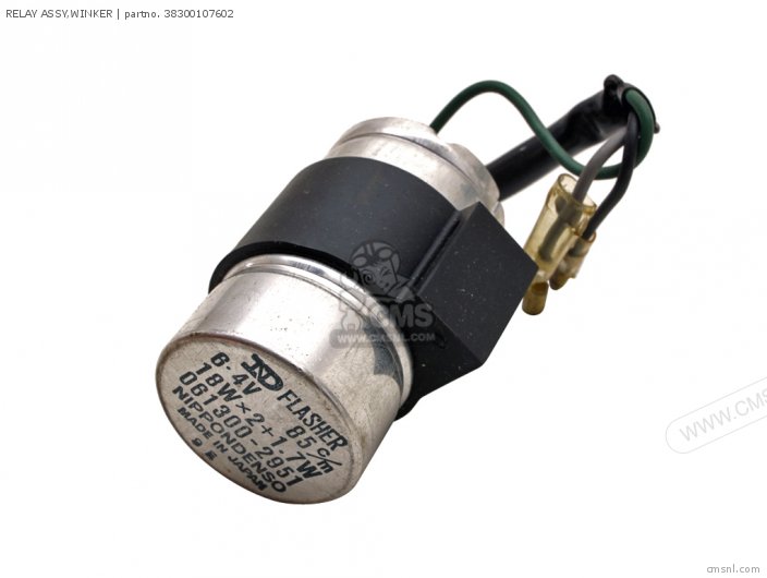 38300107602: RELAY ASSY,WINKER Honda - buy the 38300-107-602 at CMSNL
