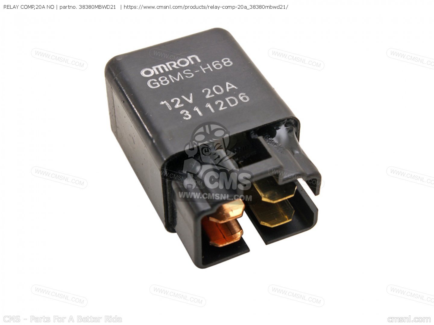 38380MBWD21: Relay Comp,20a No Honda - buy the 38380-MBW-D21 at CMSNL