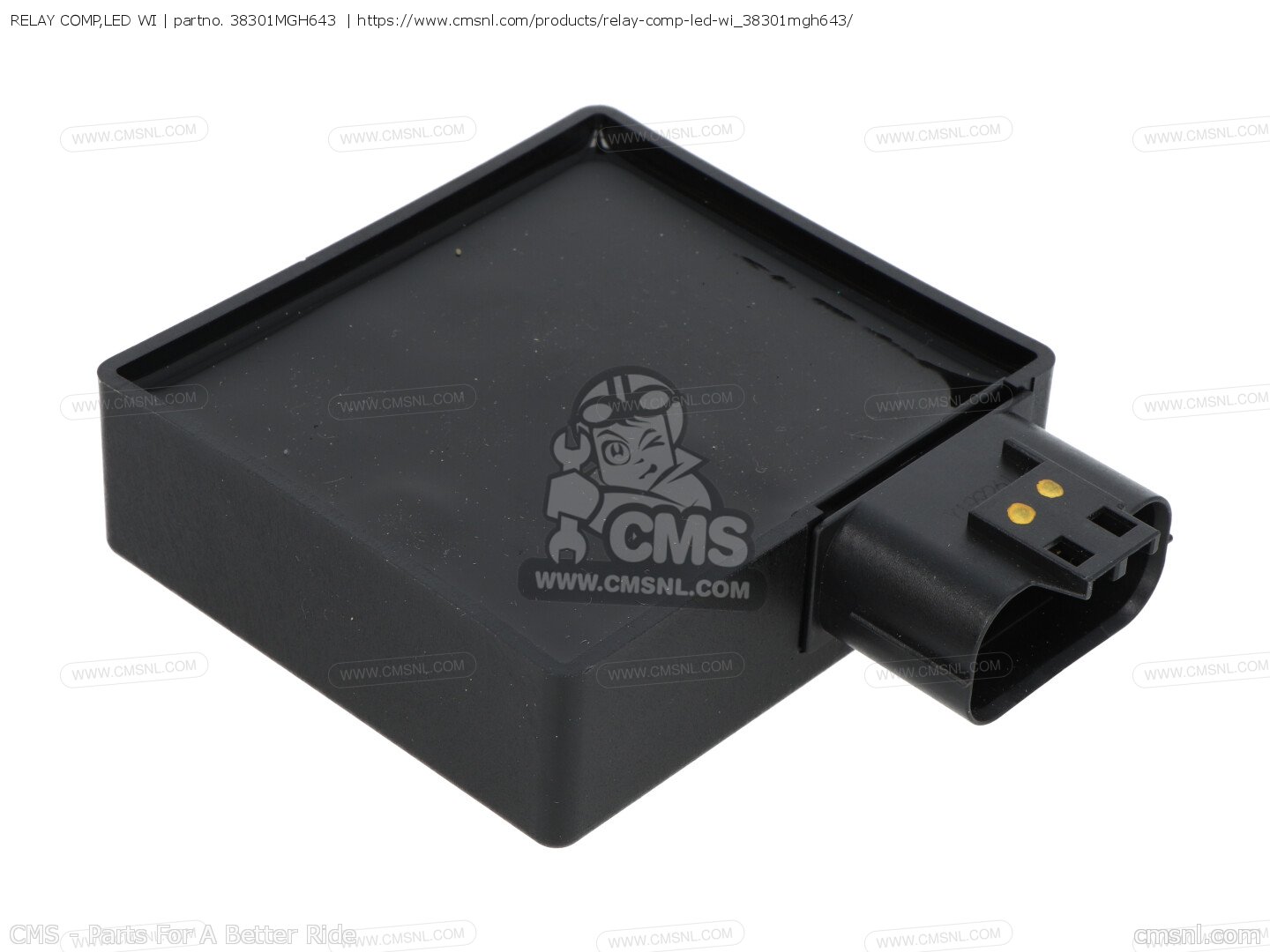 38301MGH643: RELAY COMP,LED WI Honda - buy the 38301-MGH-643 at CMSNL