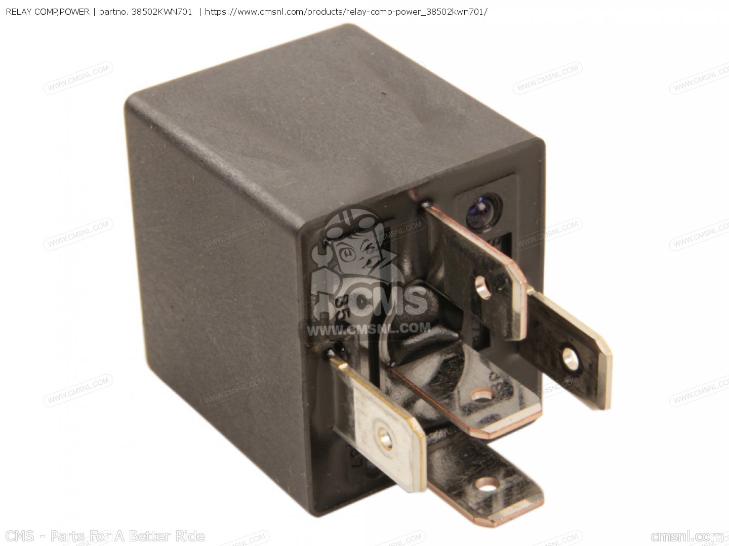 38502KWN701: RELAY COMP,POWER Honda - buy the 38502-KWN-701 at CMSNL