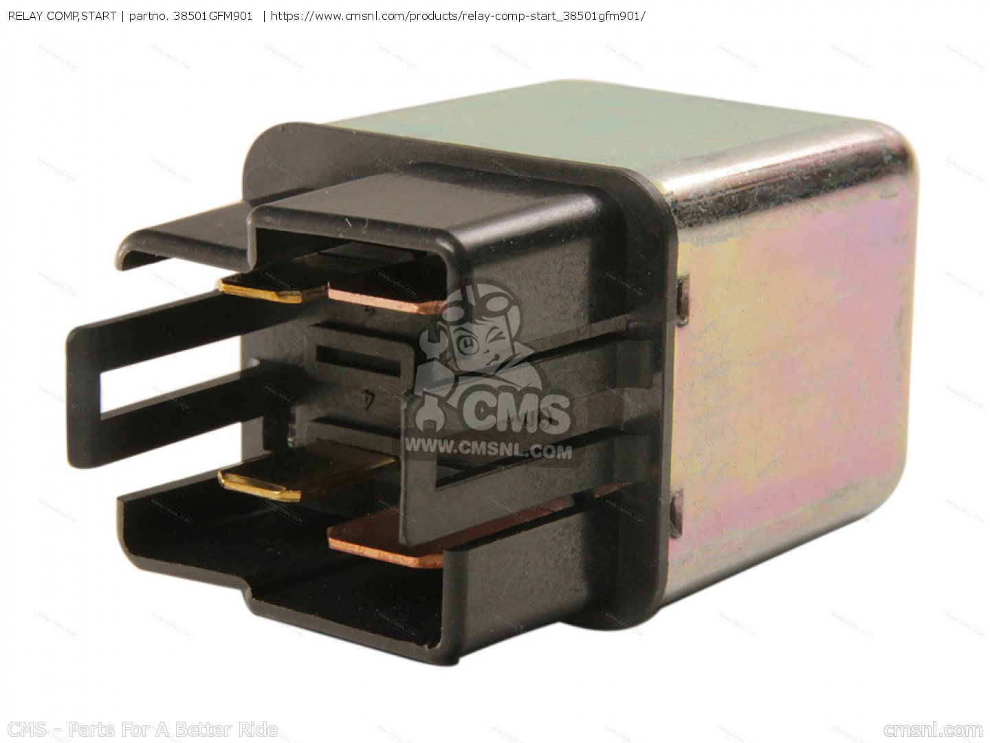38501GFM901: RELAY COMP,START Honda - buy the 38501-GFM-901 at CMSNL