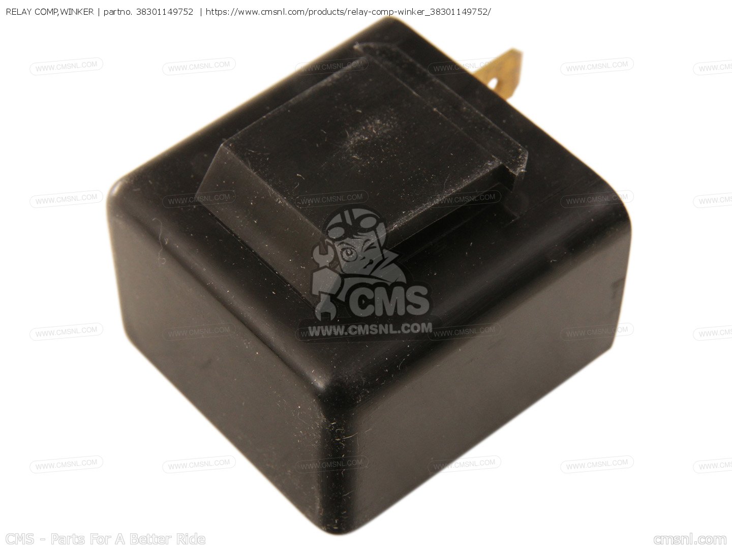 38301149752: RELAY COMP,WINKER Honda - buy the 38301-149-752 at CMSNL