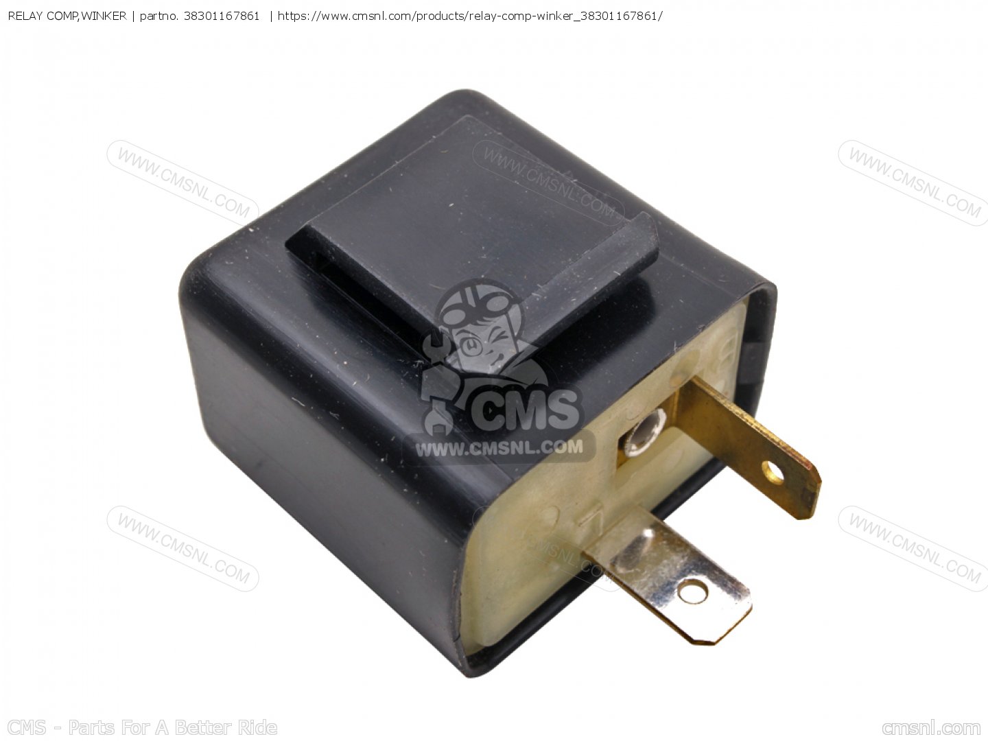 38301167861: RELAY COMP,WINKER Honda - buy the 38301-167-861 at CMSNL