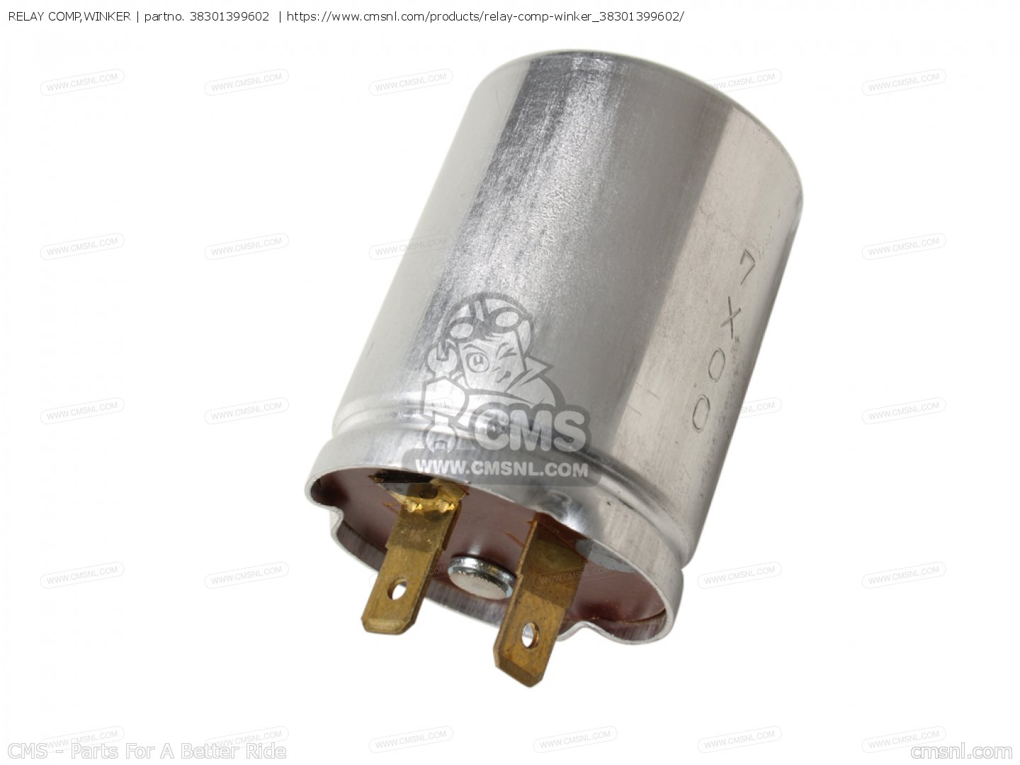 38301399602: RELAY COMP,WINKER Honda - buy the 38301-399-602 at CMSNL