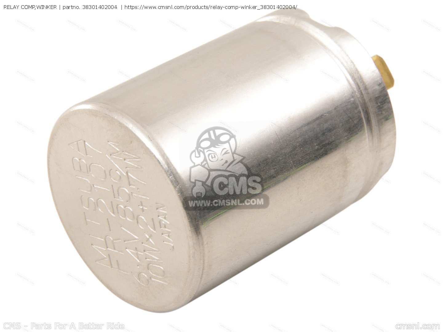 38301402004: RELAY COMP,WINKER Honda - buy the 38301-402-004 at CMSNL