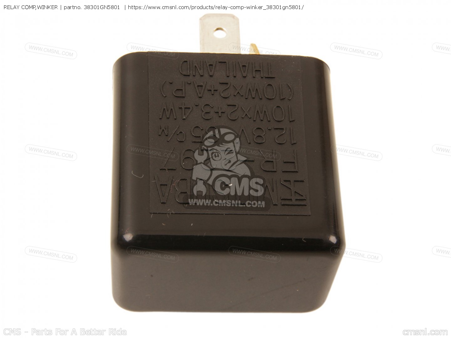 RELAY COMP,WINKER for Honda - order at CMSNL