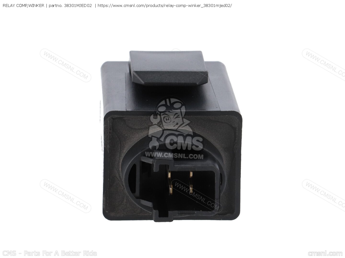 38301MJED02: RELAY COMP,WINKER Honda - buy the 38301-MJE-D02 at CMSNL