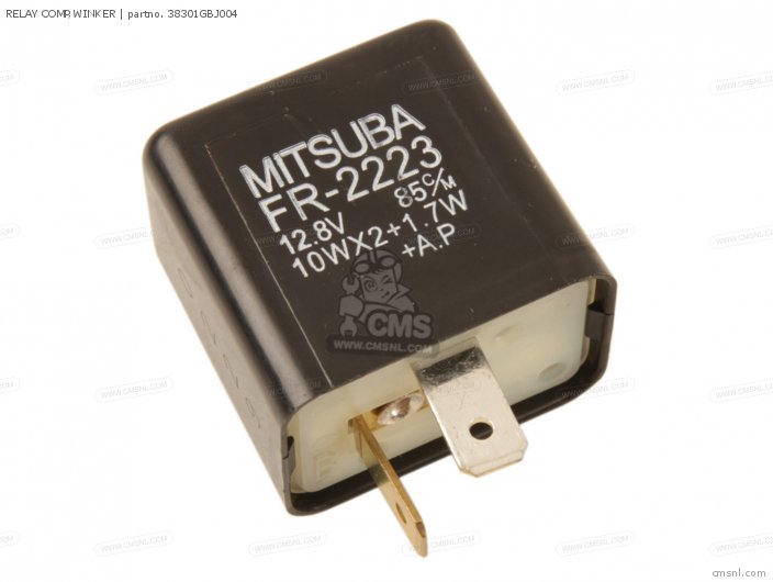 38301GBJ004: RELAY COMP,WINKER Honda - buy the 38301-GBJ-004 at CMSNL