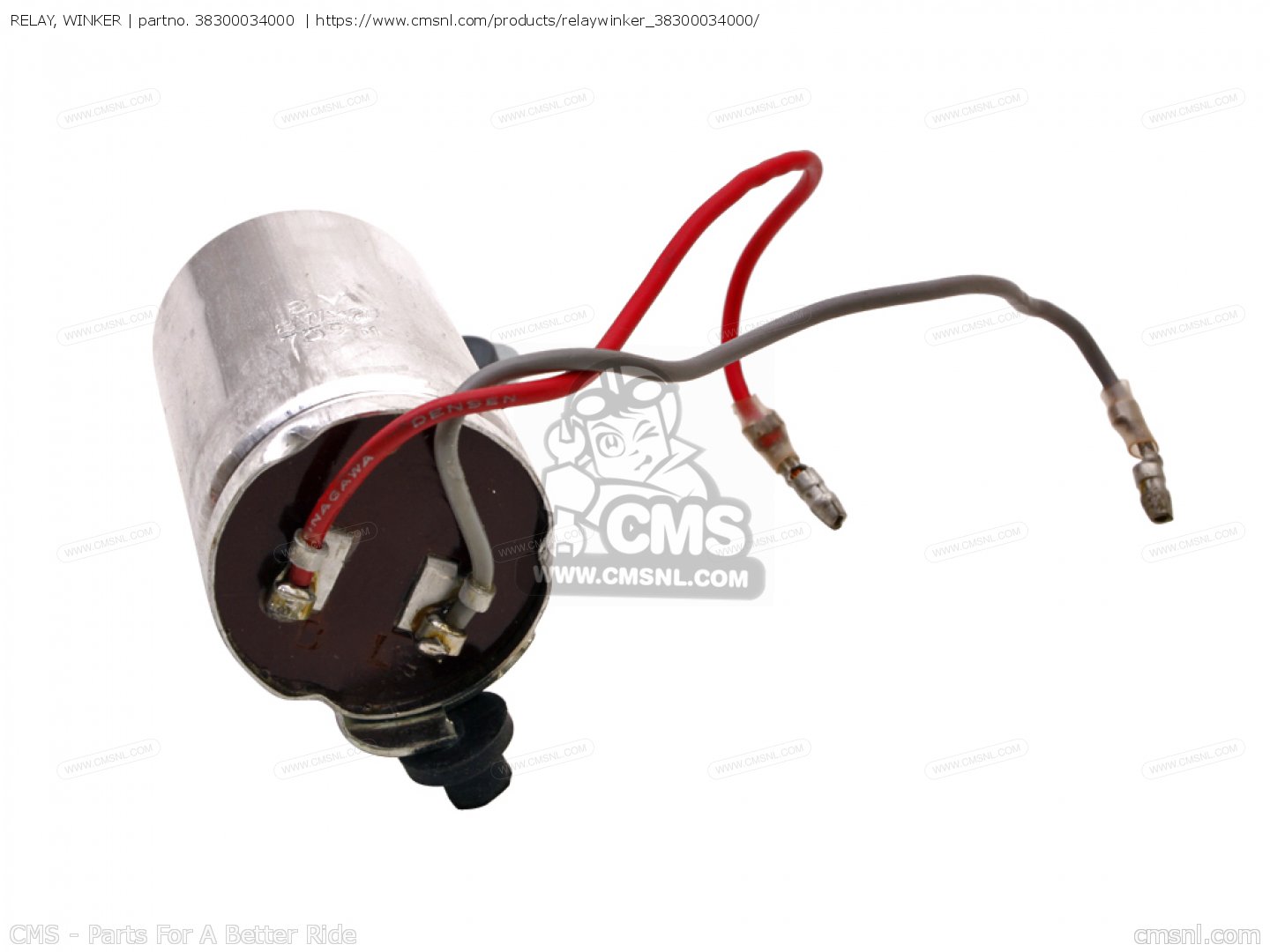 38300034000: RELAY, WINKER Honda - buy the 38300-034-000 at CMSNL
