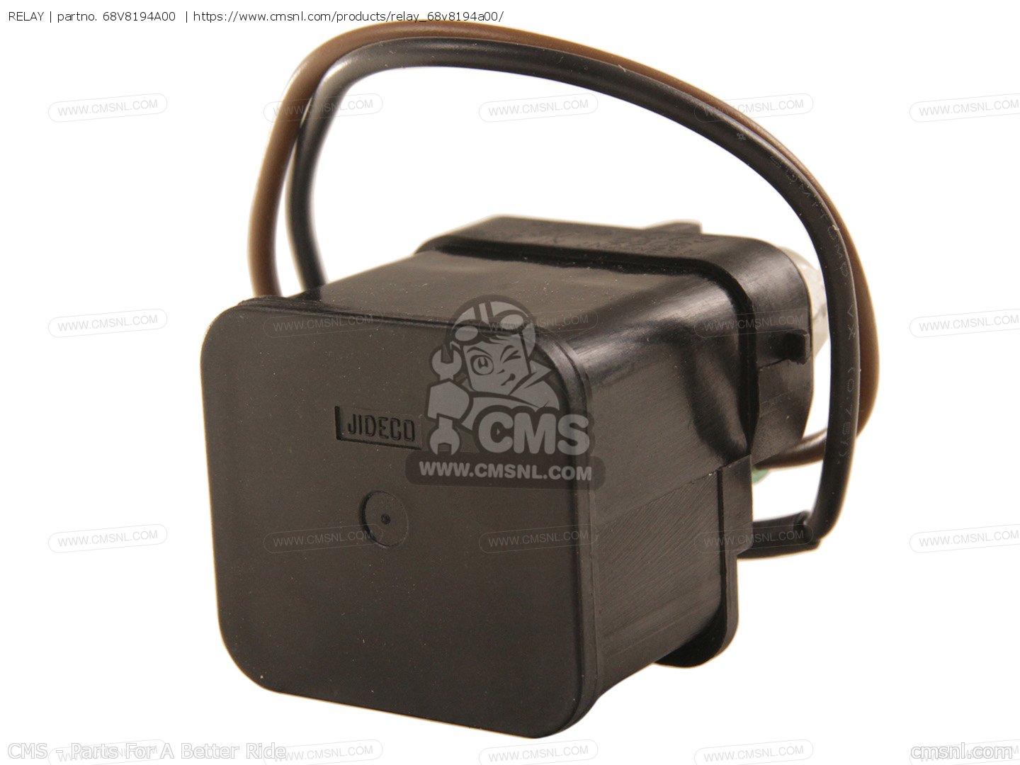 68V8194A00: RELAY Yamaha - buy the 68V-8194A-00-00 at CMSNL