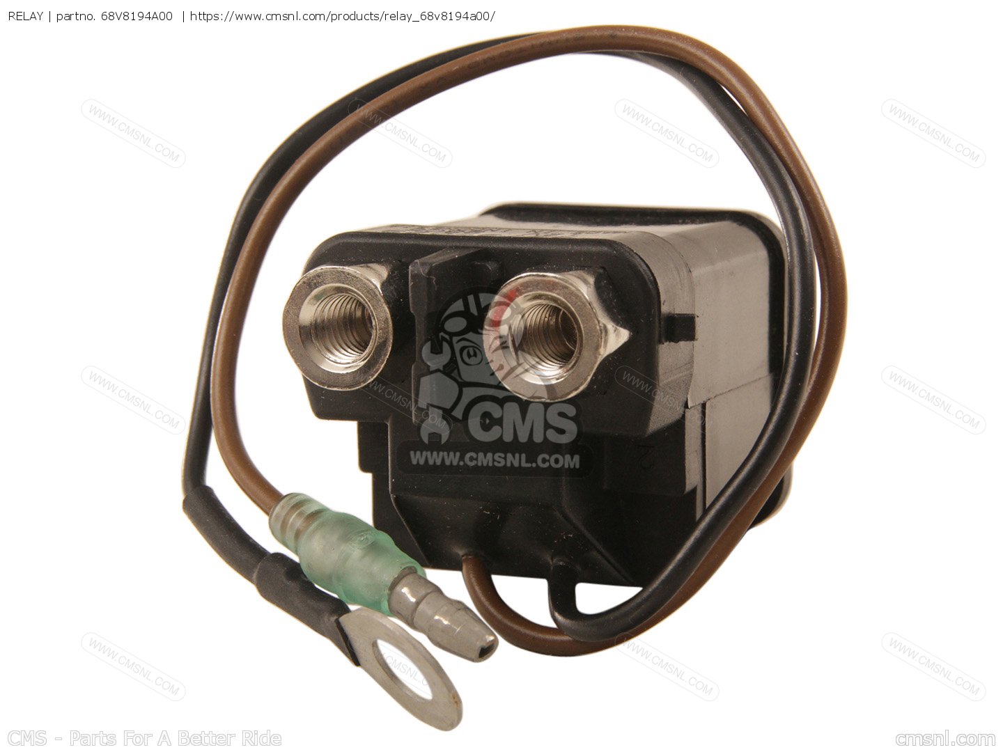 68V8194A00: RELAY Yamaha - buy the 68V-8194A-00-00 at CMSNL