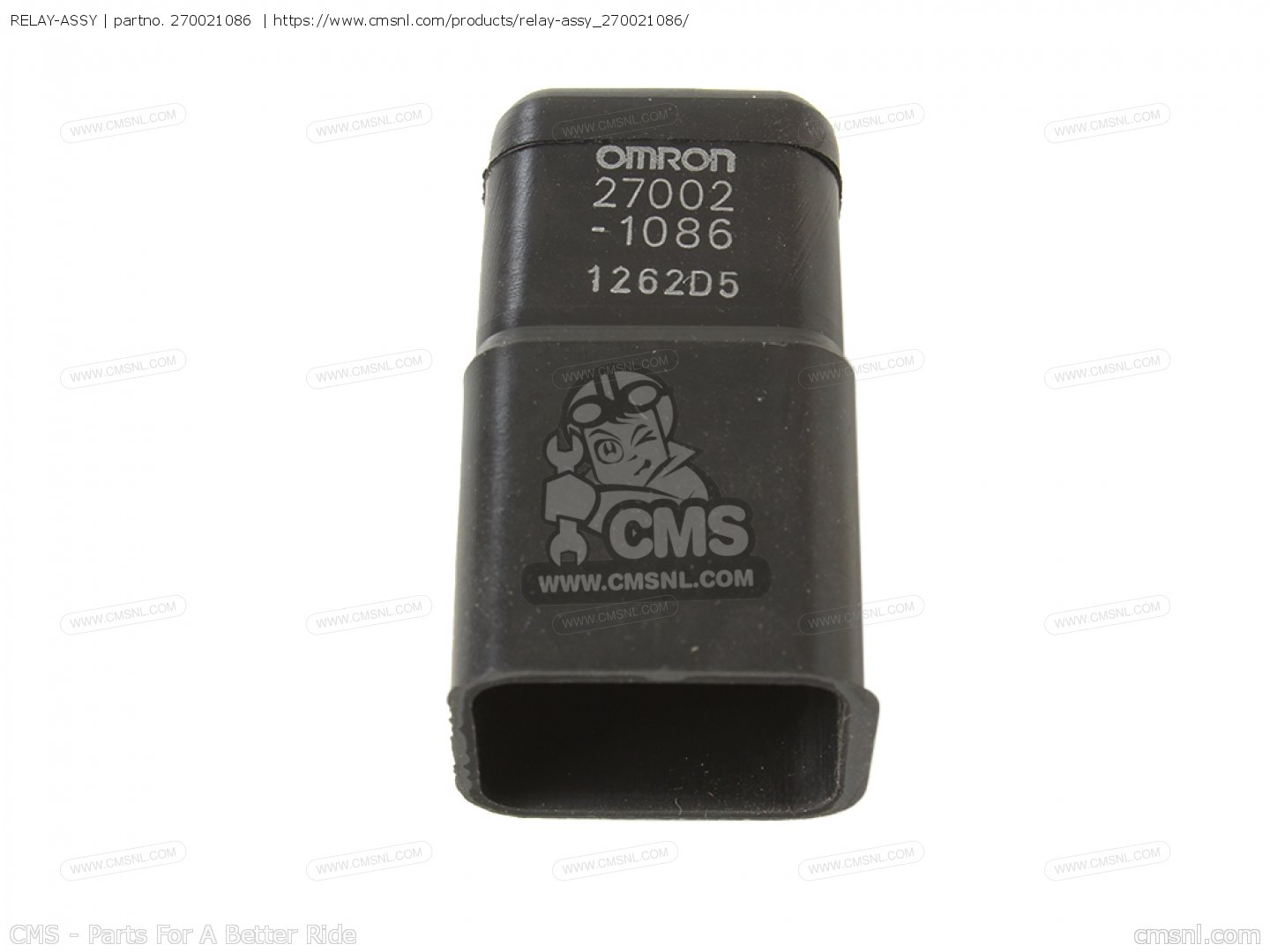 270021086: RELAY-ASSY Kawasaki - buy the 270021086 at CMSNL