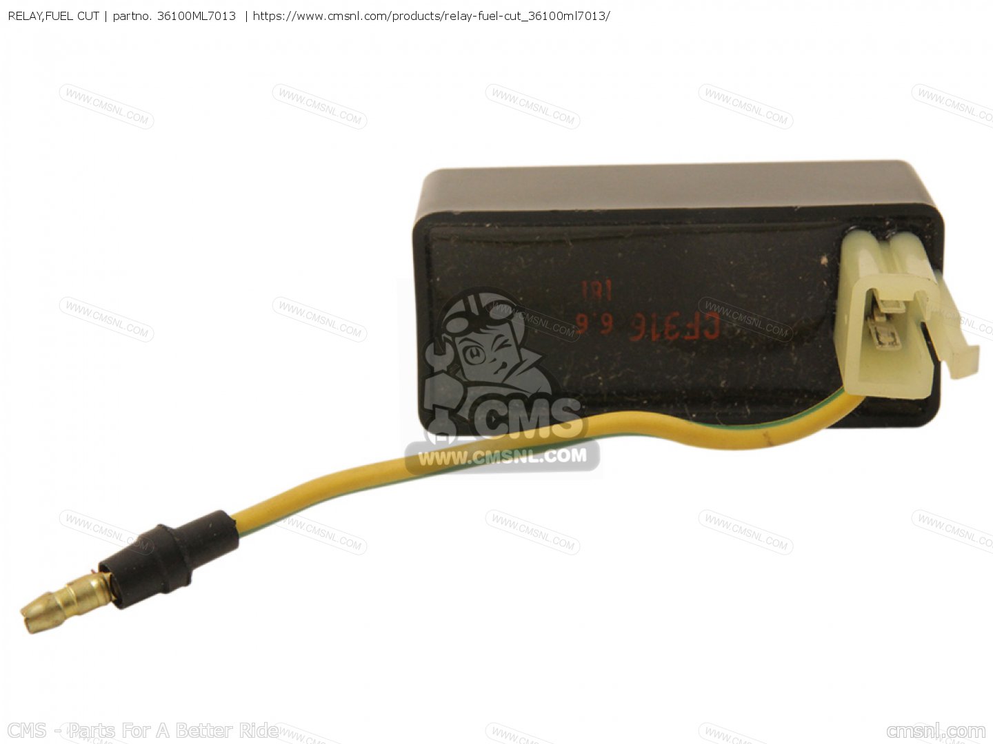 RELAY,FUEL CUT for Honda - order at CMSNL
